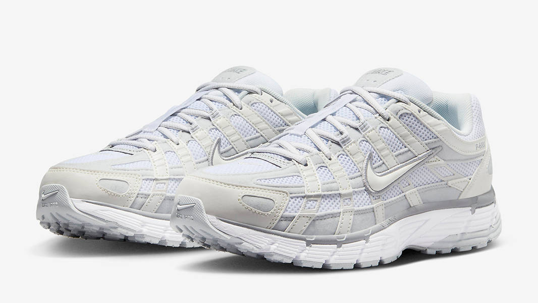 Nike P-6000 Metallic Summit White – SteppedInUk