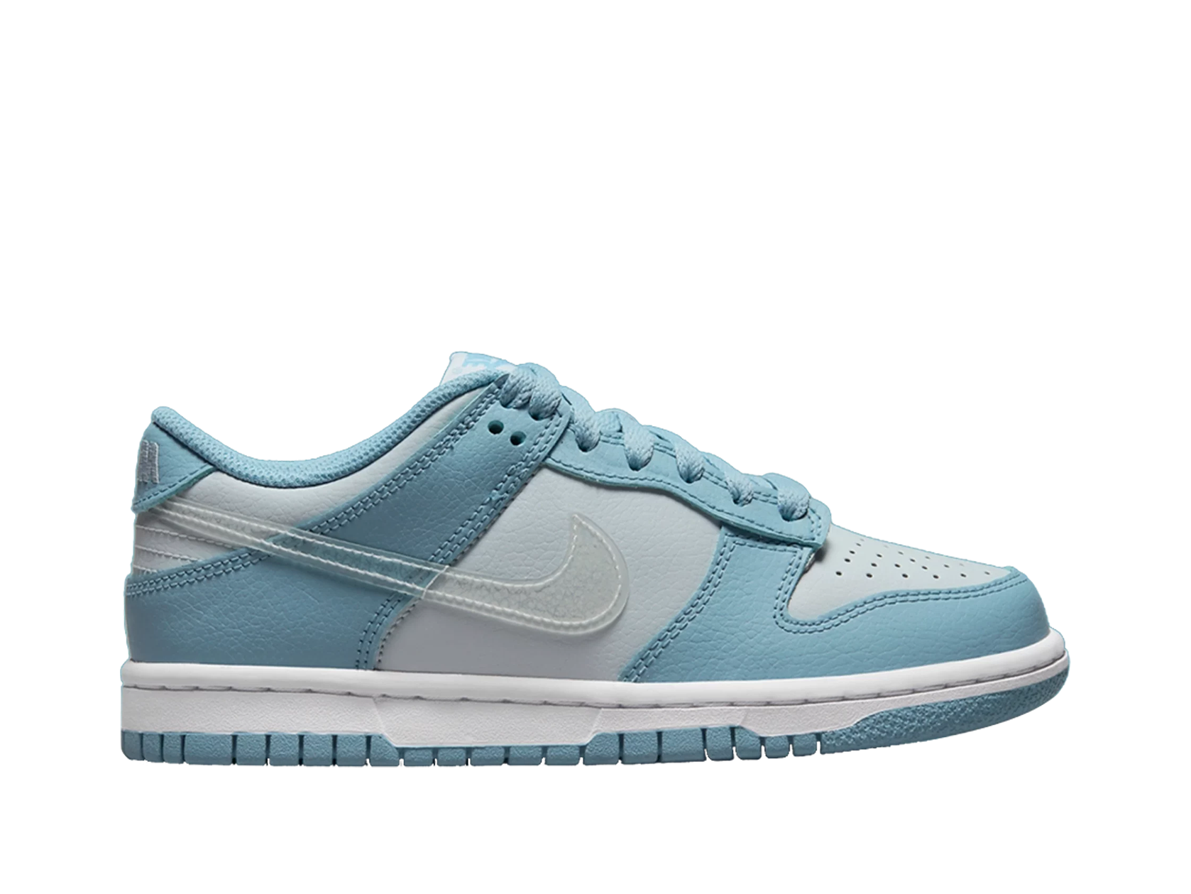Nike Dunk Low Aura Clear Blue Swoosh – SteppedInUk