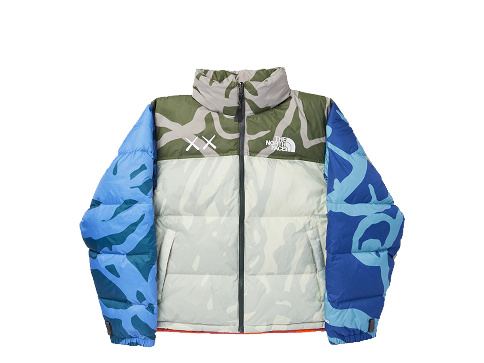 KAWS x The North Face Retro 1996 Nupste Jacket Moonlight Ivory ...